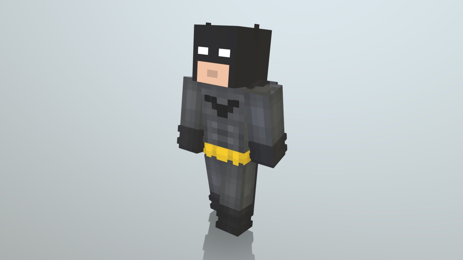 Batman (Minecraft) - 3D model by Water Violet (@waterviolet) [e3e7a2c ...