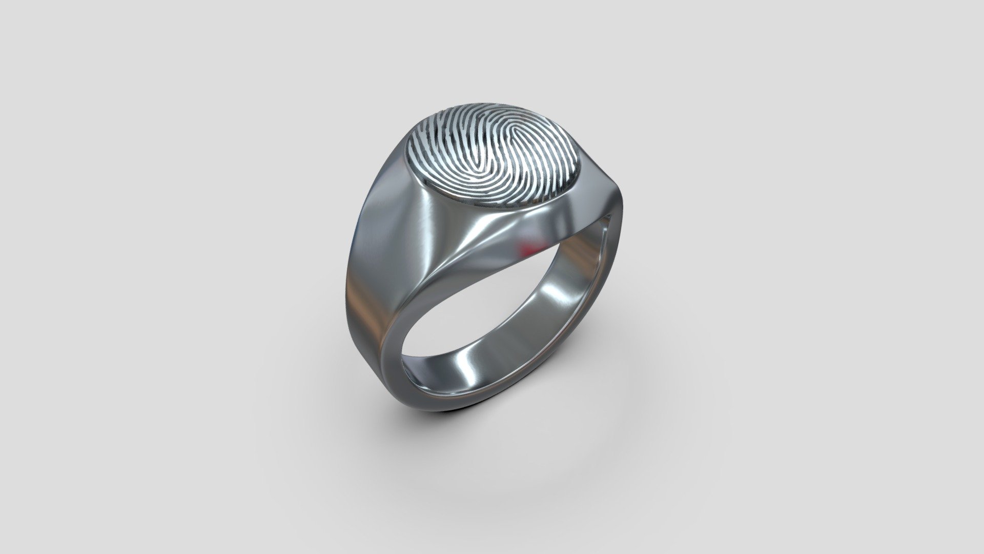 Fingerprint Ring - 3D model by stella.apparatus [e3e8476] - Sketchfab