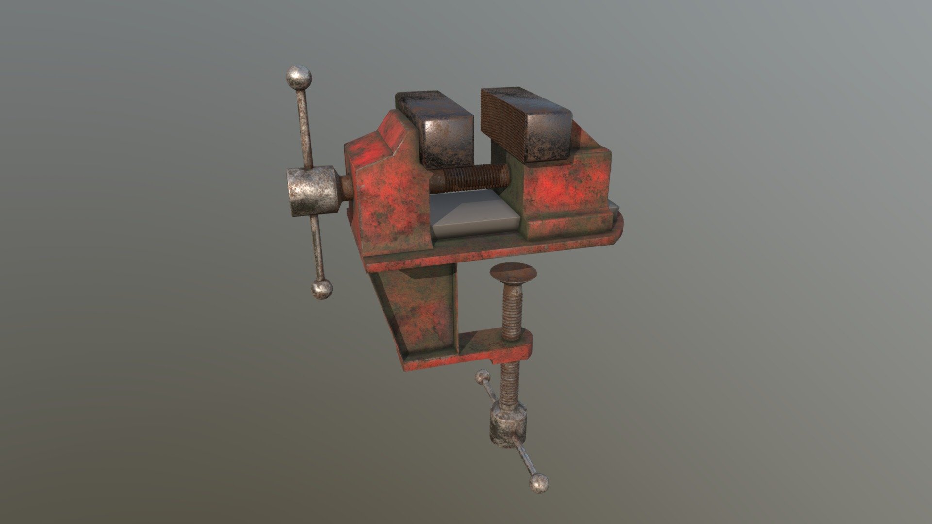 Vice old and rusty - Buy Royalty Free 3D model by Thomas Binder ...