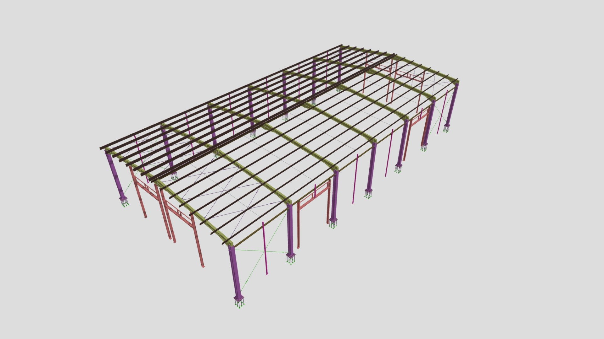 Model Hala 18x36 - Ofertare - Download Free 3D model by daciasport ...