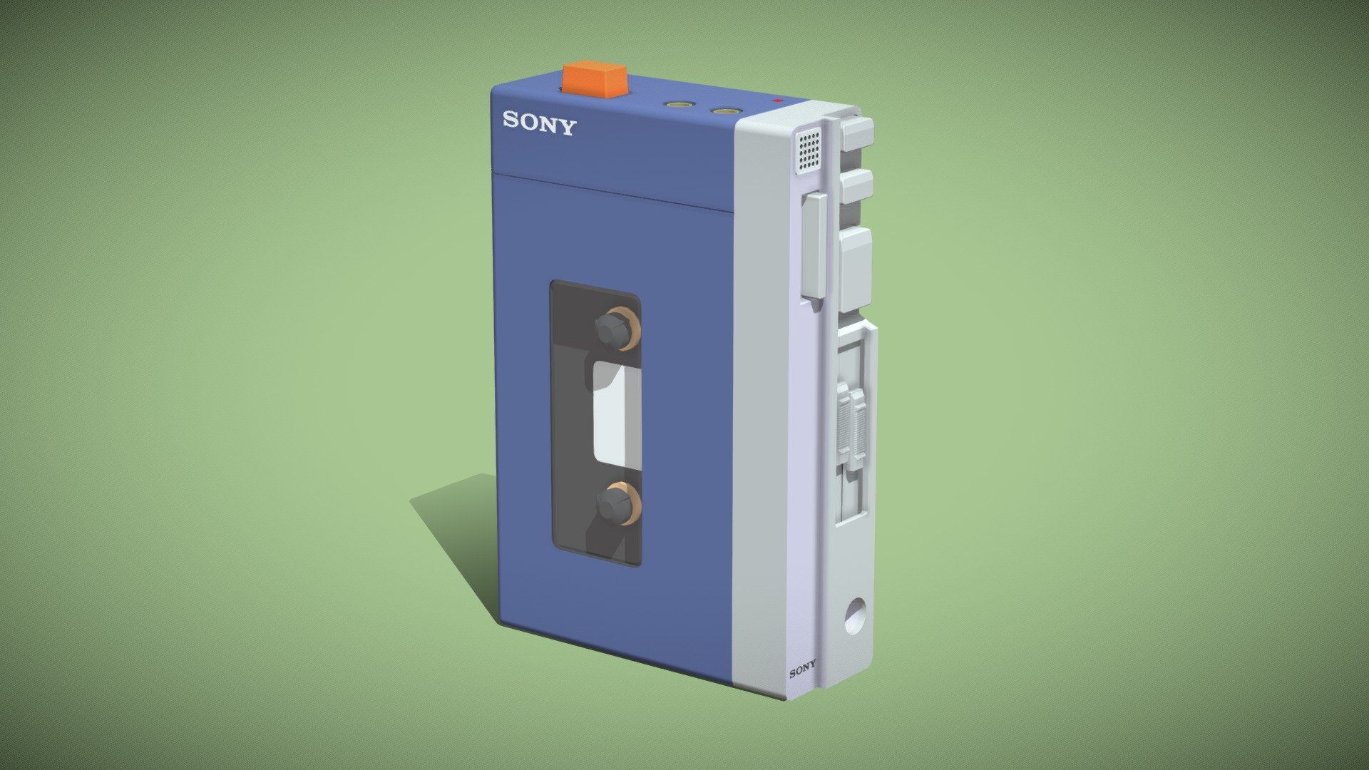 Sony Wolkman MK90 - Download Free 3D model by fodi358 (Denis) (@fodi358 ...