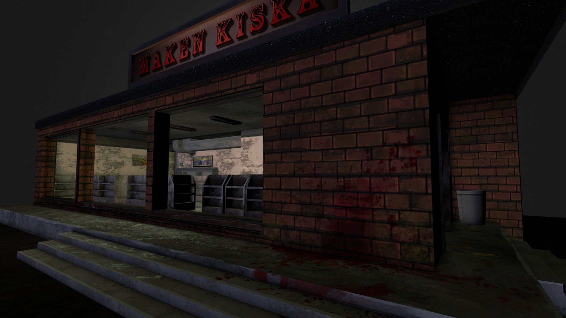 horror store - 3D model by karppi2 [e3eb6bc] - Sketchfab