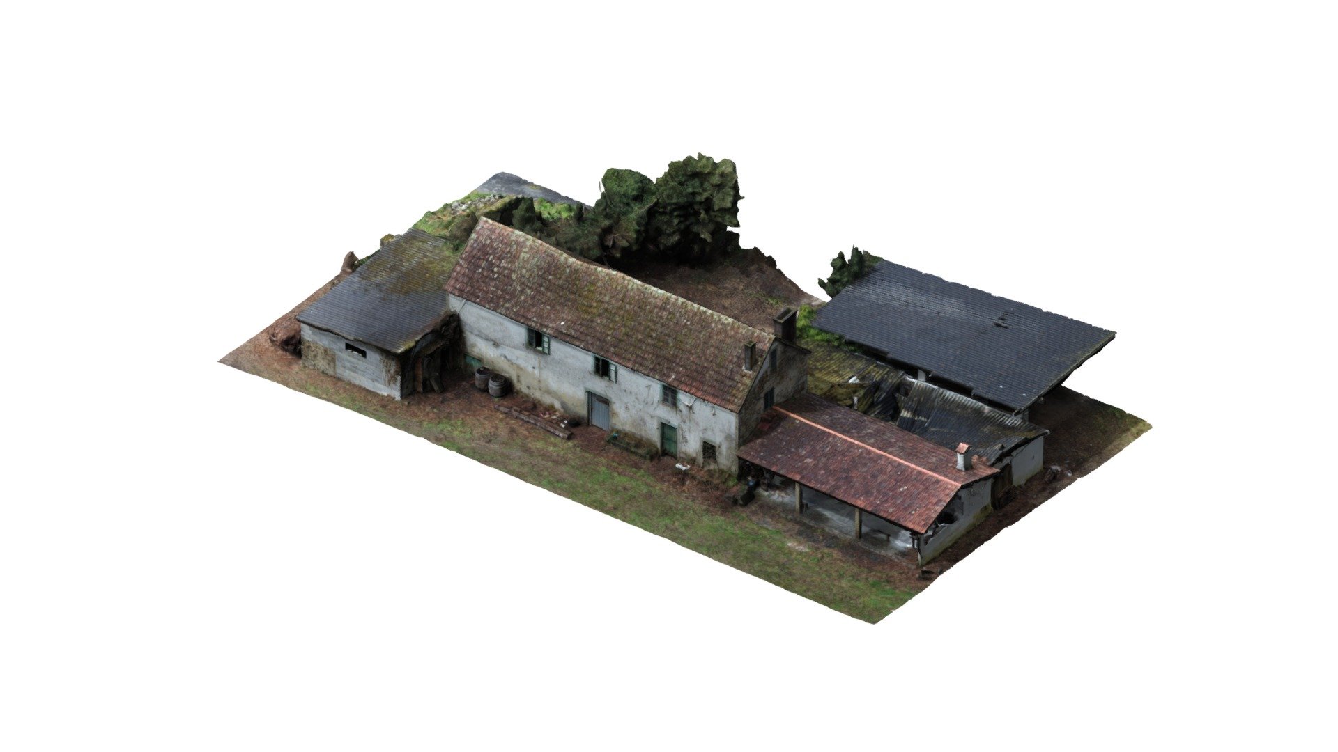 Casa rural - 3D model by TOPODEL [e3ed156] - Sketchfab