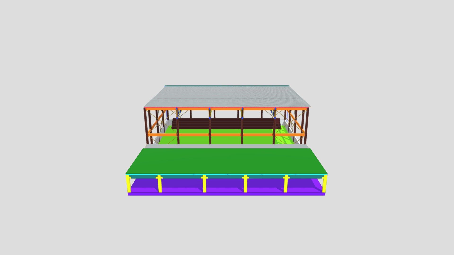 Sistemas Estruturais 1 - 3D model by Lauro.Wendell [e3edd48] - Sketchfab