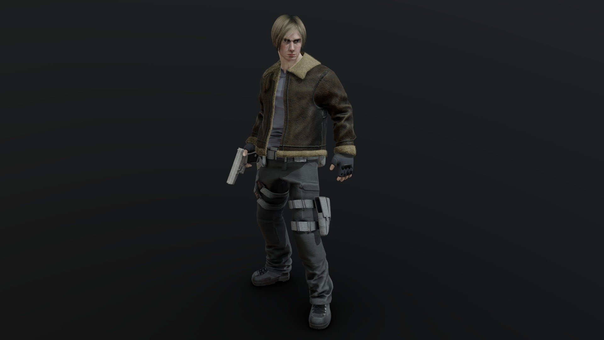 Leon Kennedy 3D Models _ Leon Kennedy Sketchfab – PEKB