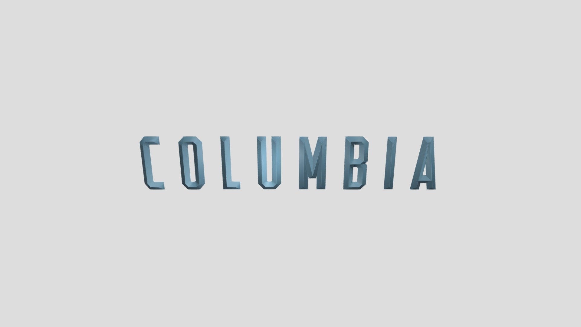 The Columbia Text from 1993 (free to use) (1) - 3D model by ...