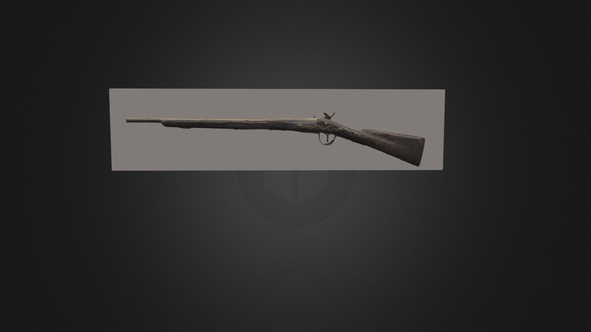 Trade Musket - 3D model by DH (@dhModels) [e3ee232] - Sketchfab