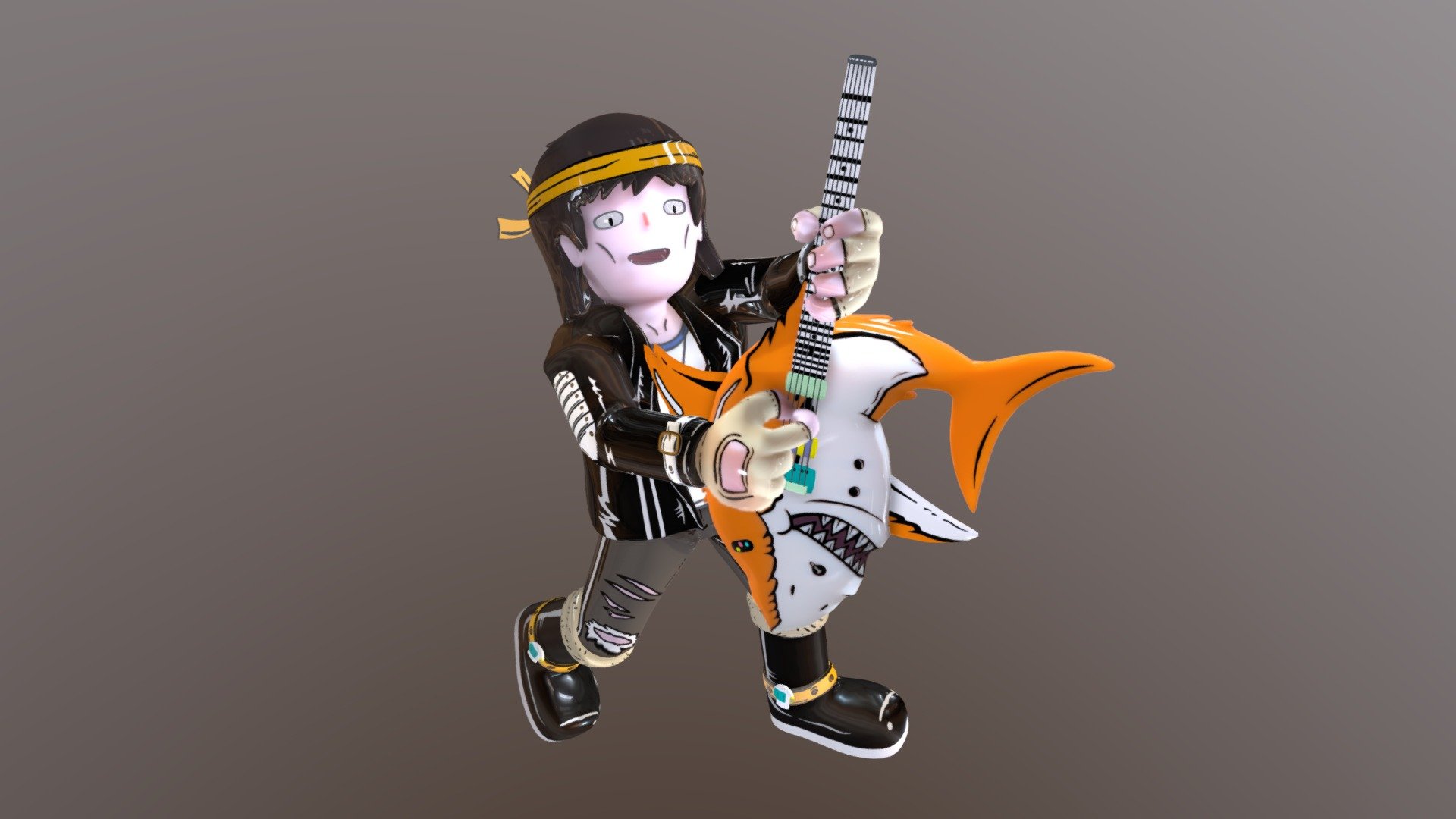 MayT “Atmosfear” - 3D model by Mushroom Studio (@Mushrooms01) [e3efdb1 ...