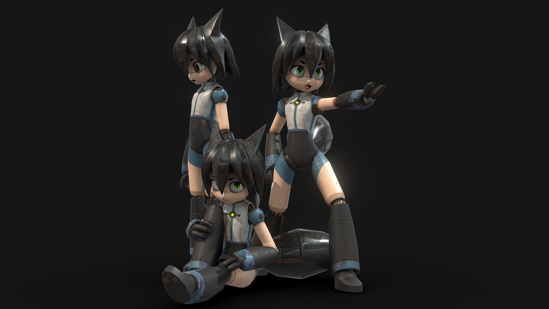 Wan Wan Android - 3D model by Renafox (@kryik1023) [e3f04a2] - Sketchfab