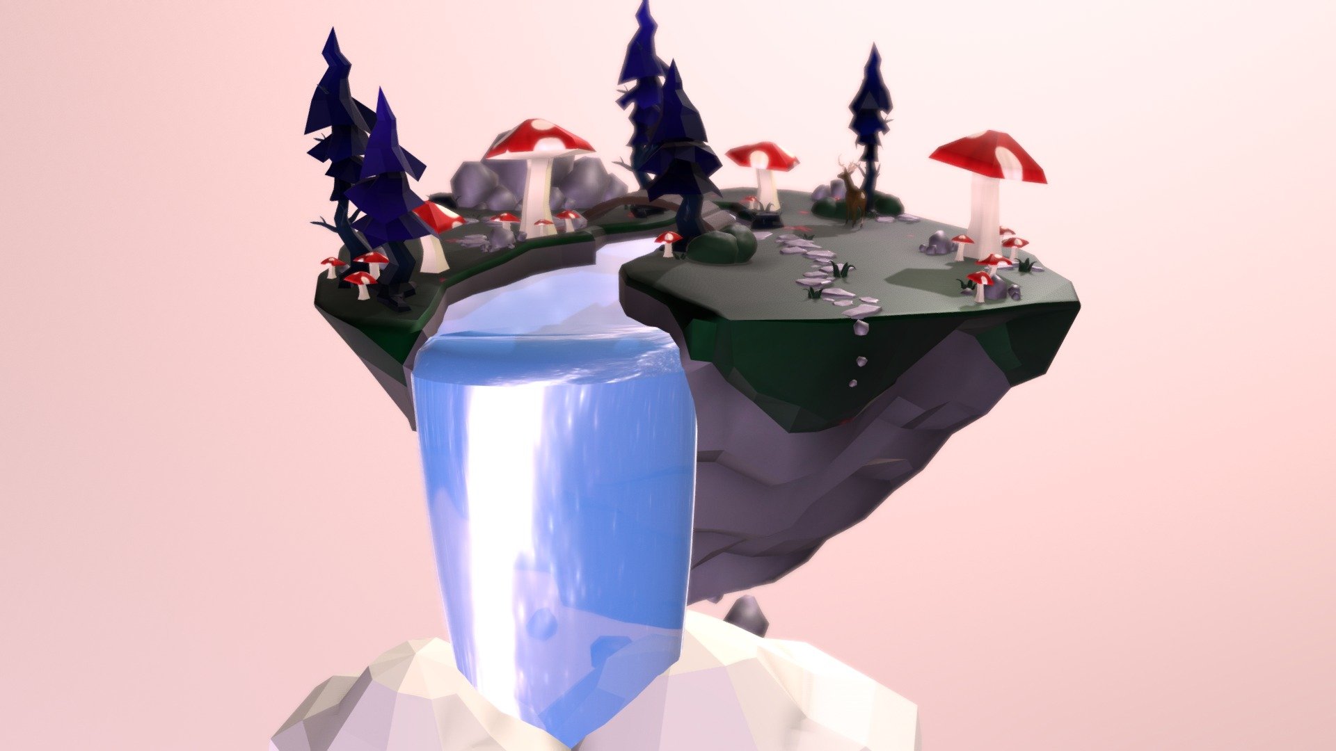 Low Poly Diorama; n10218076 - 3D model by AlyssaJBorchers [e3f0578 ...