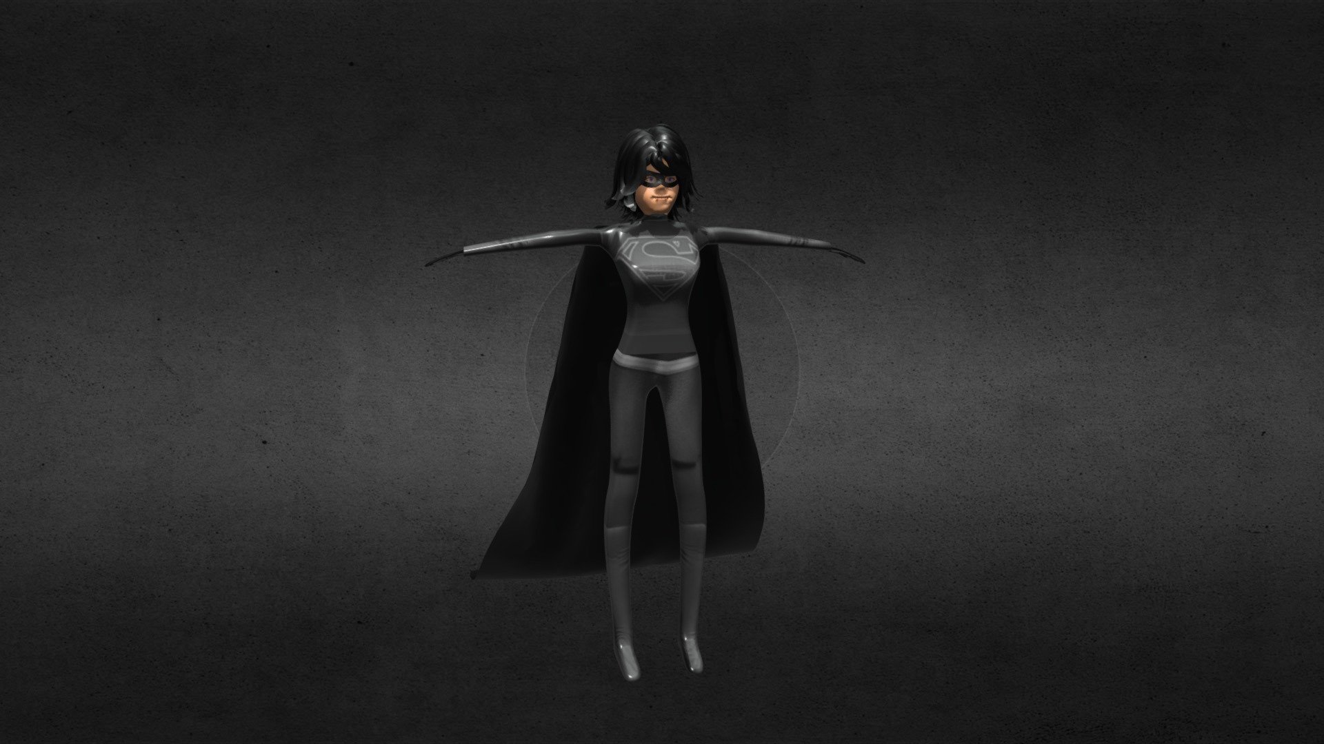Supergirl - 3D model by jtuninga [e3f0d2c] - Sketchfab