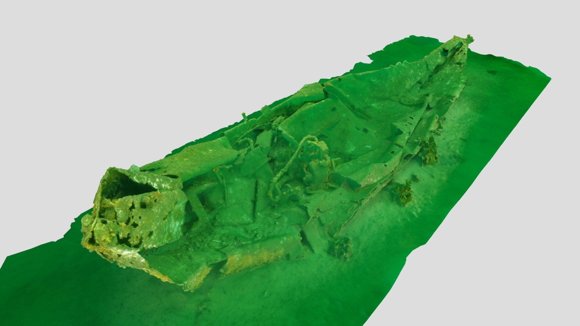 Clifton Gardens, Wreck 1 - 3D model by ryanbooker [e3f1723] - Sketchfab