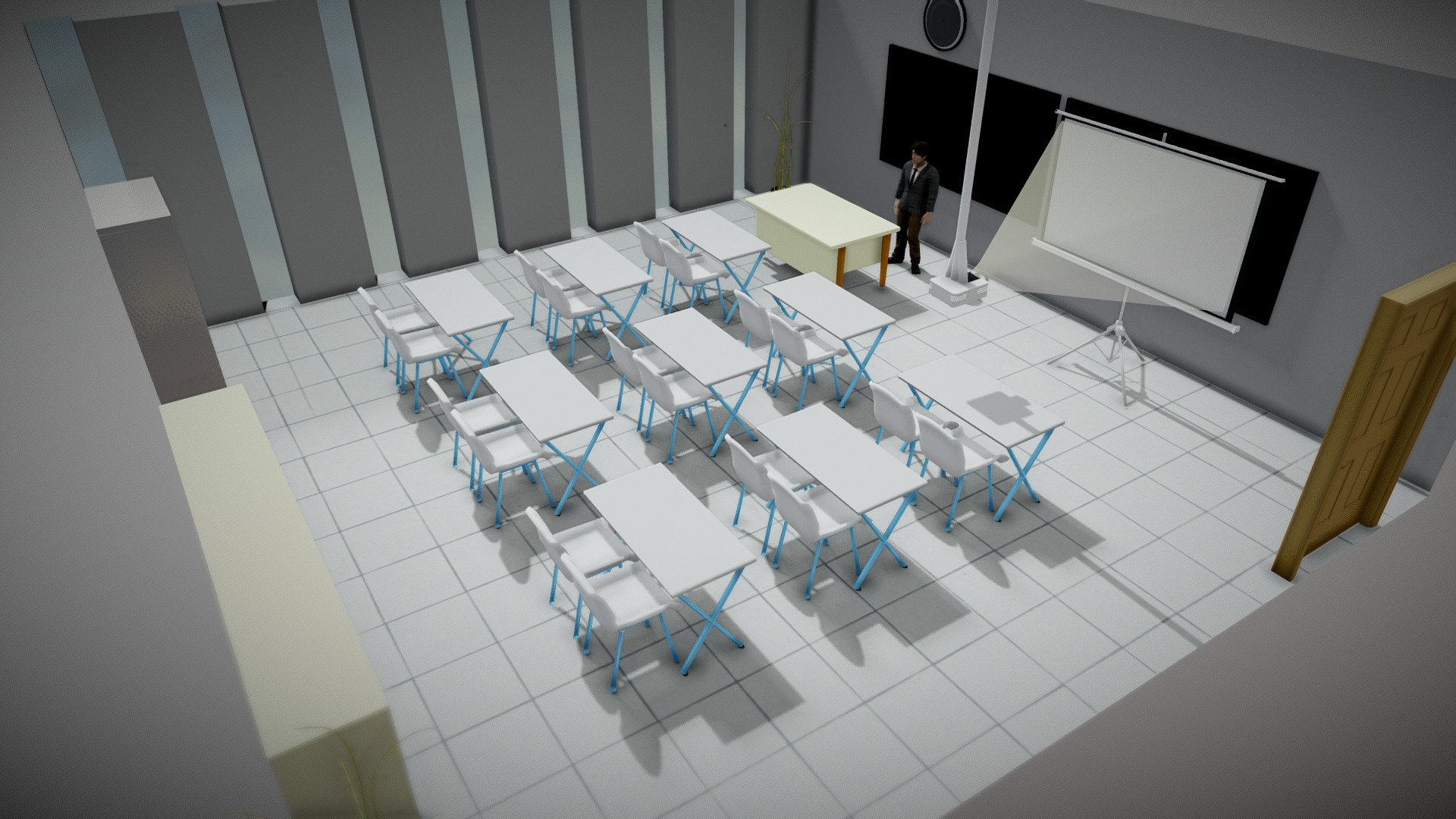 Classroom - 3D model by ARPromotionMedia [e3f1c20] - Sketchfab