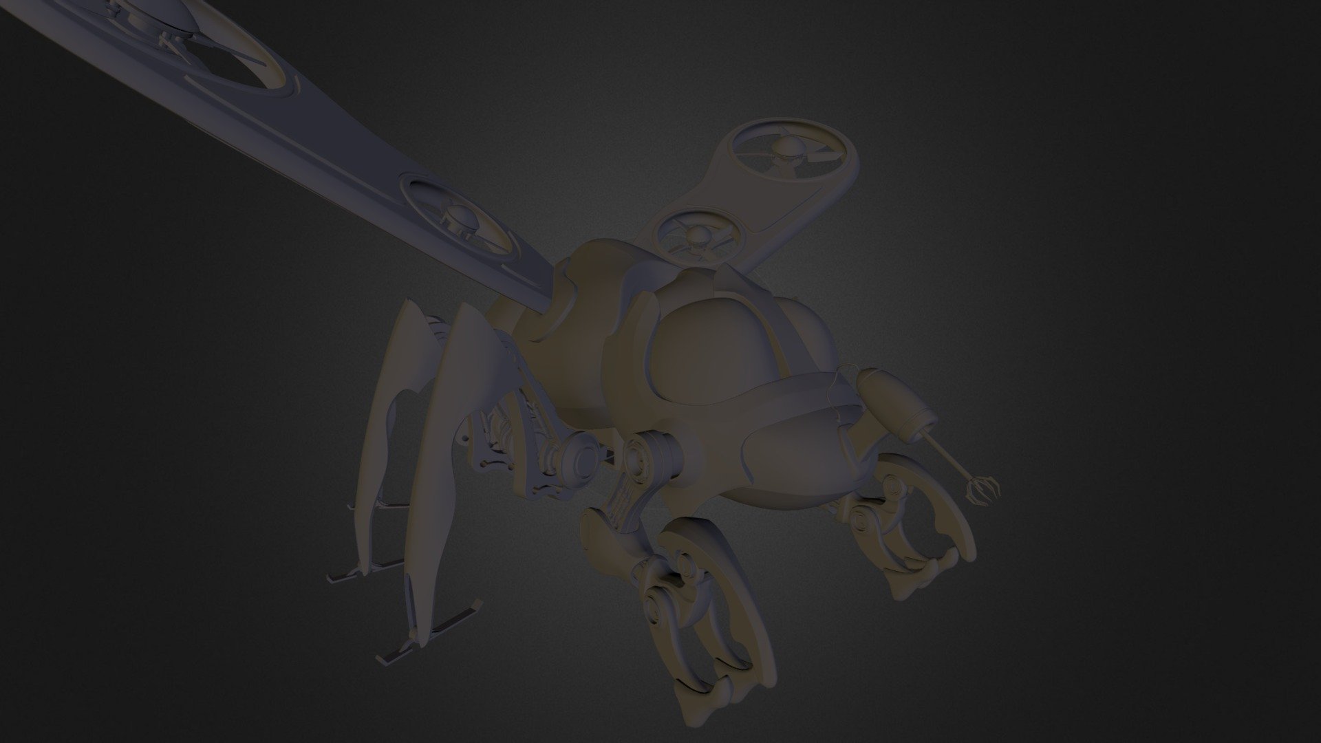 Construction_bee - 3D model by entityxi [e3f2292] - Sketchfab