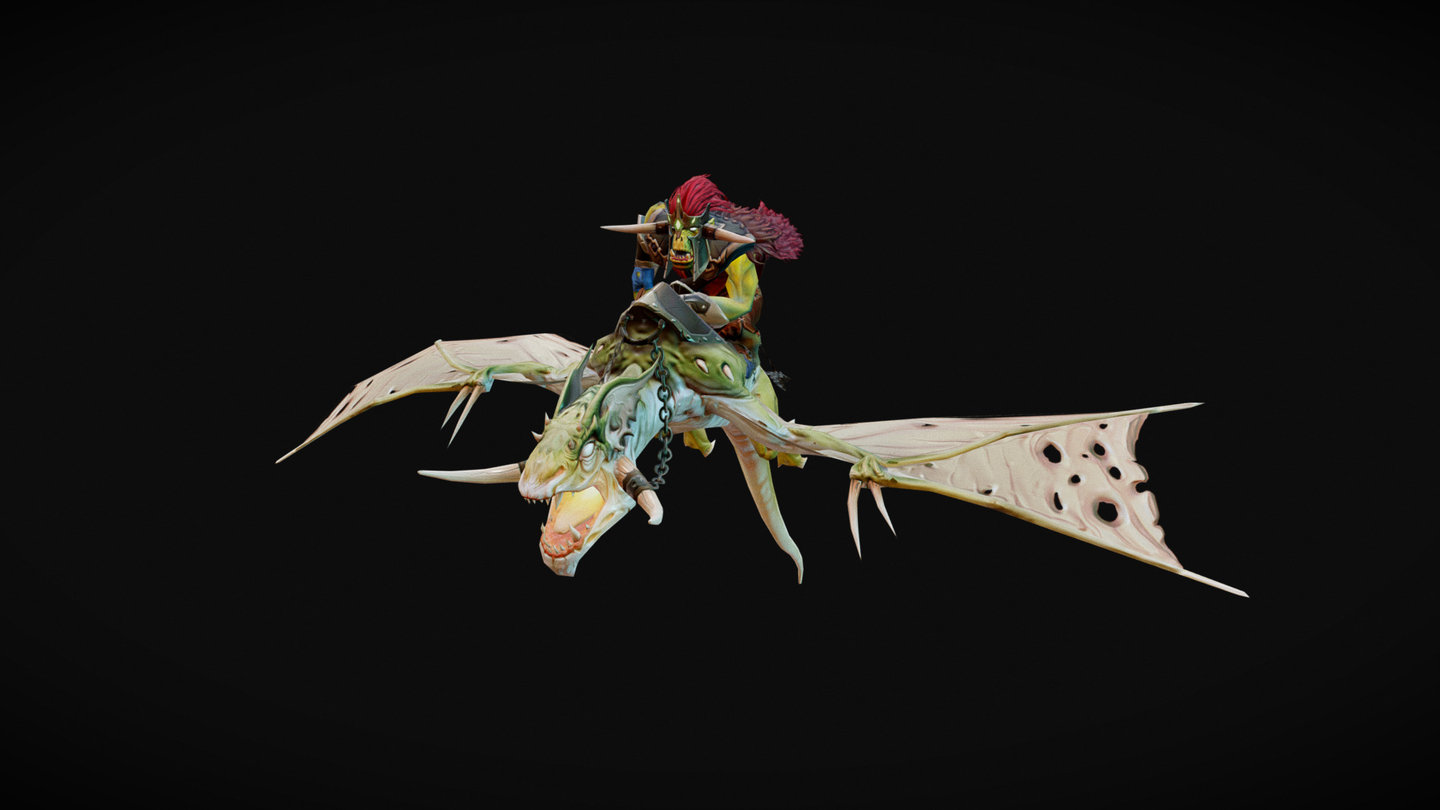 Batrider - 3D model by LiveWorkshop (@AbyssFX) [e3f2fcb] - Sketchfab