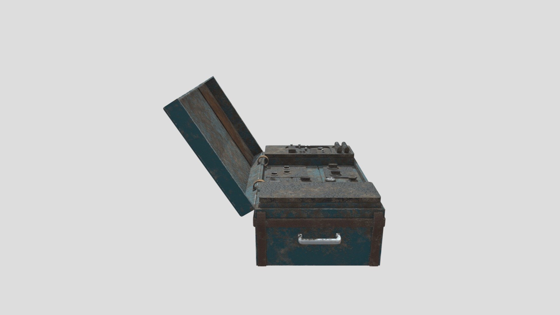 Radio Box - 3D model by FW_Alexander [e3f3e33] - Sketchfab