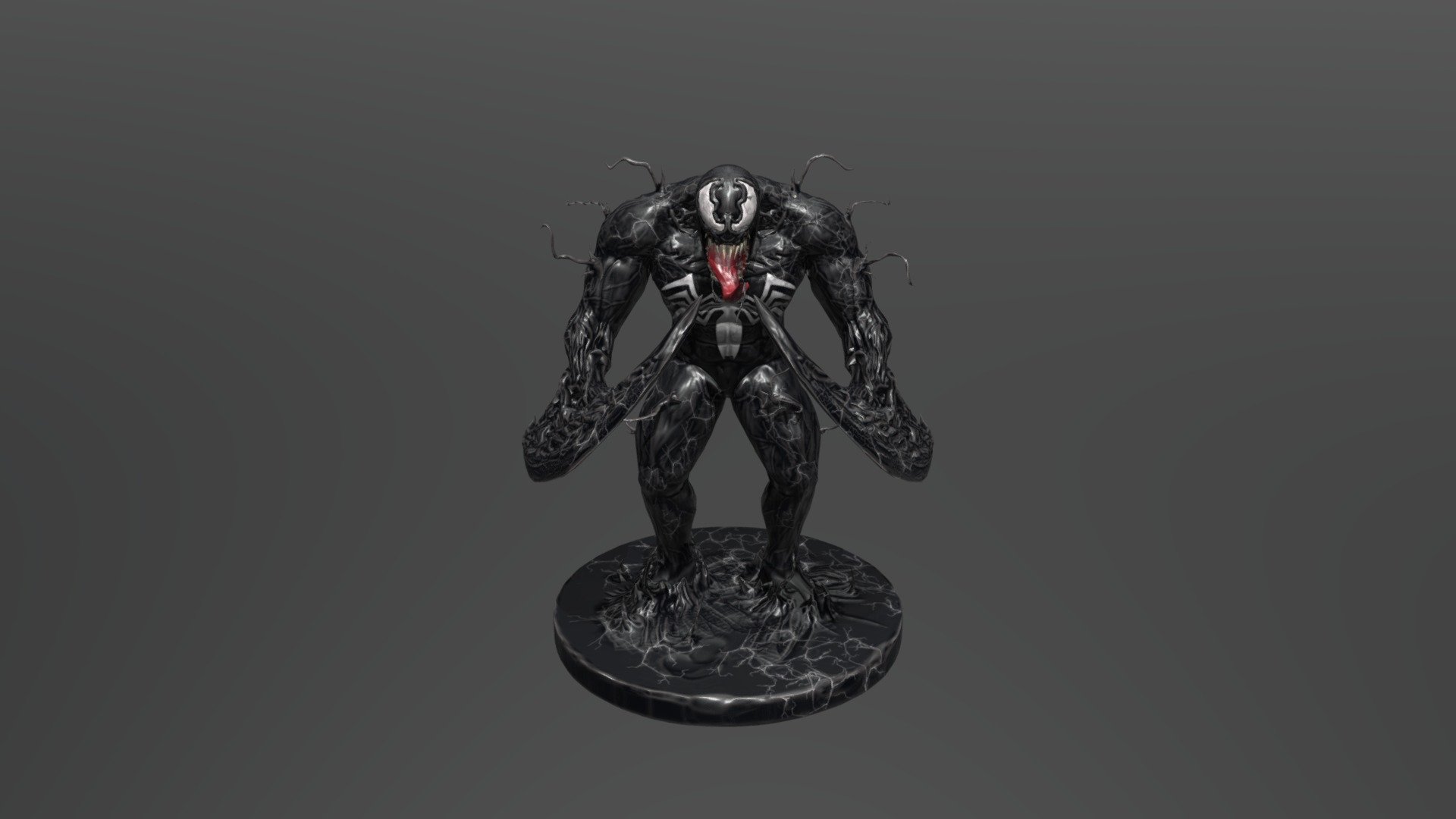 VENOM_TEXTURE - 3D model by GAO_YIBO [e3f3e50] - Sketchfab