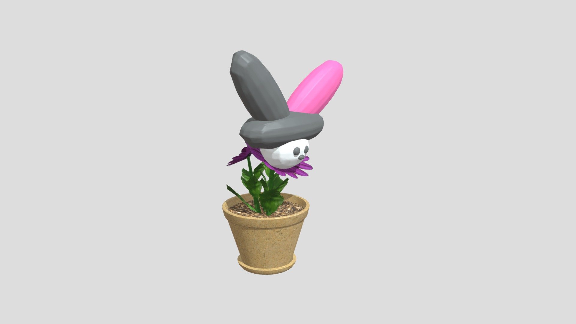 my melody flower pot - Download Free 3D model by strawberryxflower ...