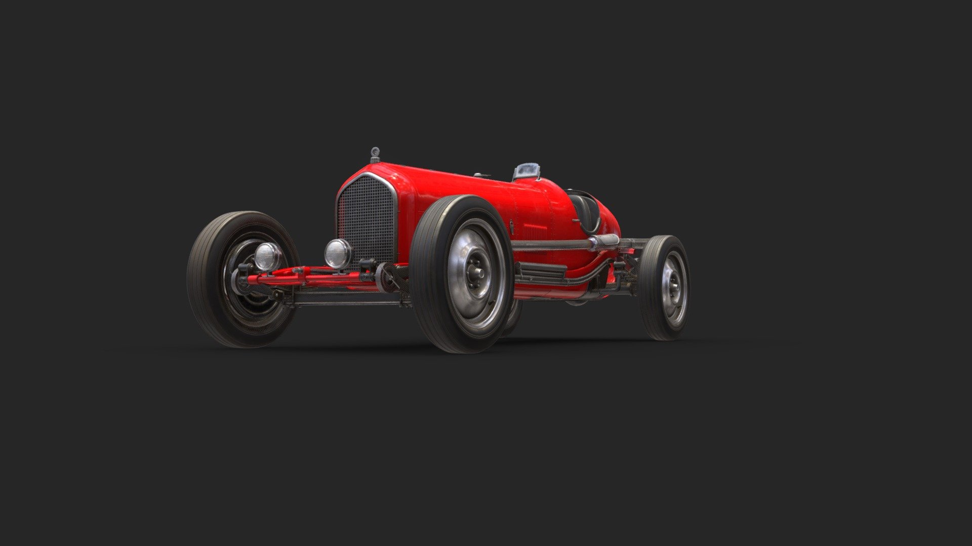 RED_CAR - 3D model by pavlovichevzet [e3f4457] - Sketchfab