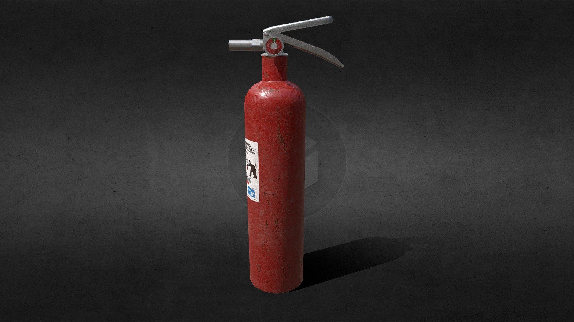 Fire Extinguisher - 3D model by grandsnail7000 [e3f5a80] - Sketchfab