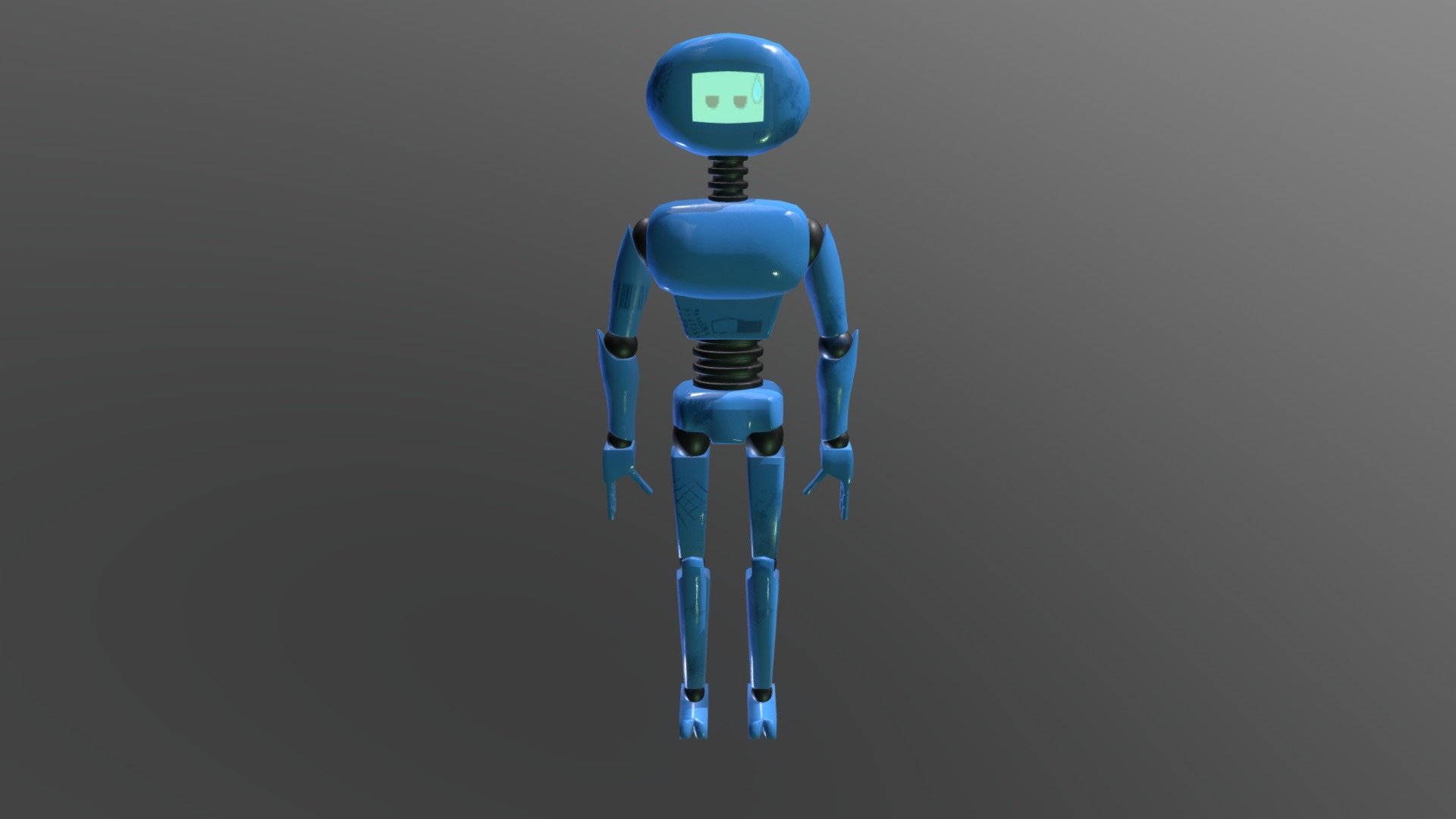 Robô - 3D model by katiths [e3f6785] - Sketchfab
