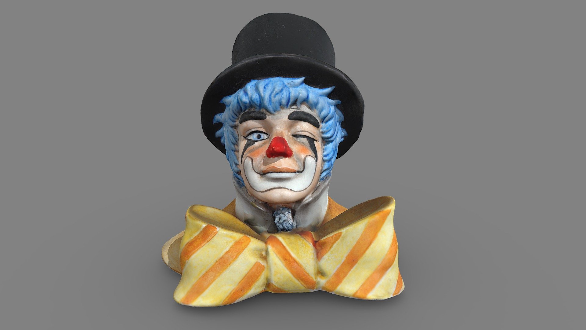 Clown Bust - Buy Royalty Free 3D model by Andrei Alexandrescu (@Andrei ...
