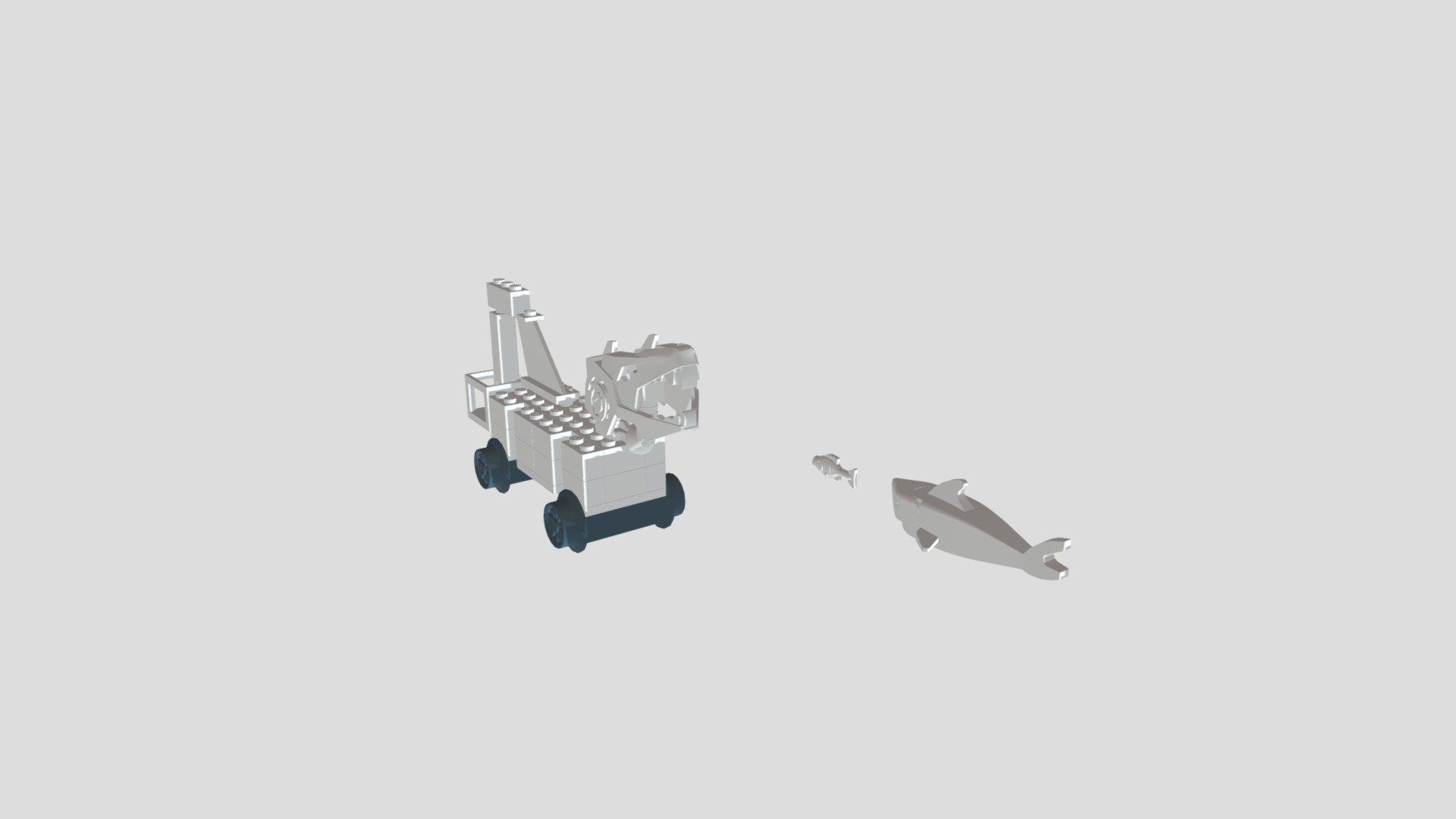 Lego NASA Rover Dog - 3D model by katoyuki [e3f7927] - Sketchfab