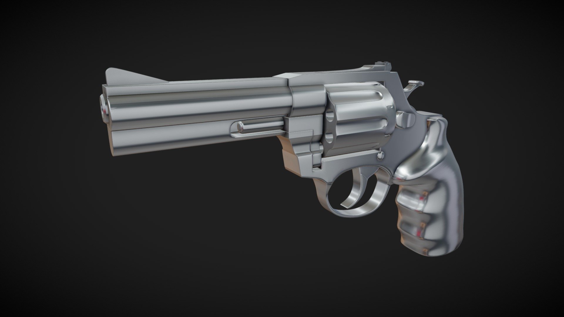 AL22M Revolver - 3D model by valentiv [e3f7a2a] - Sketchfab