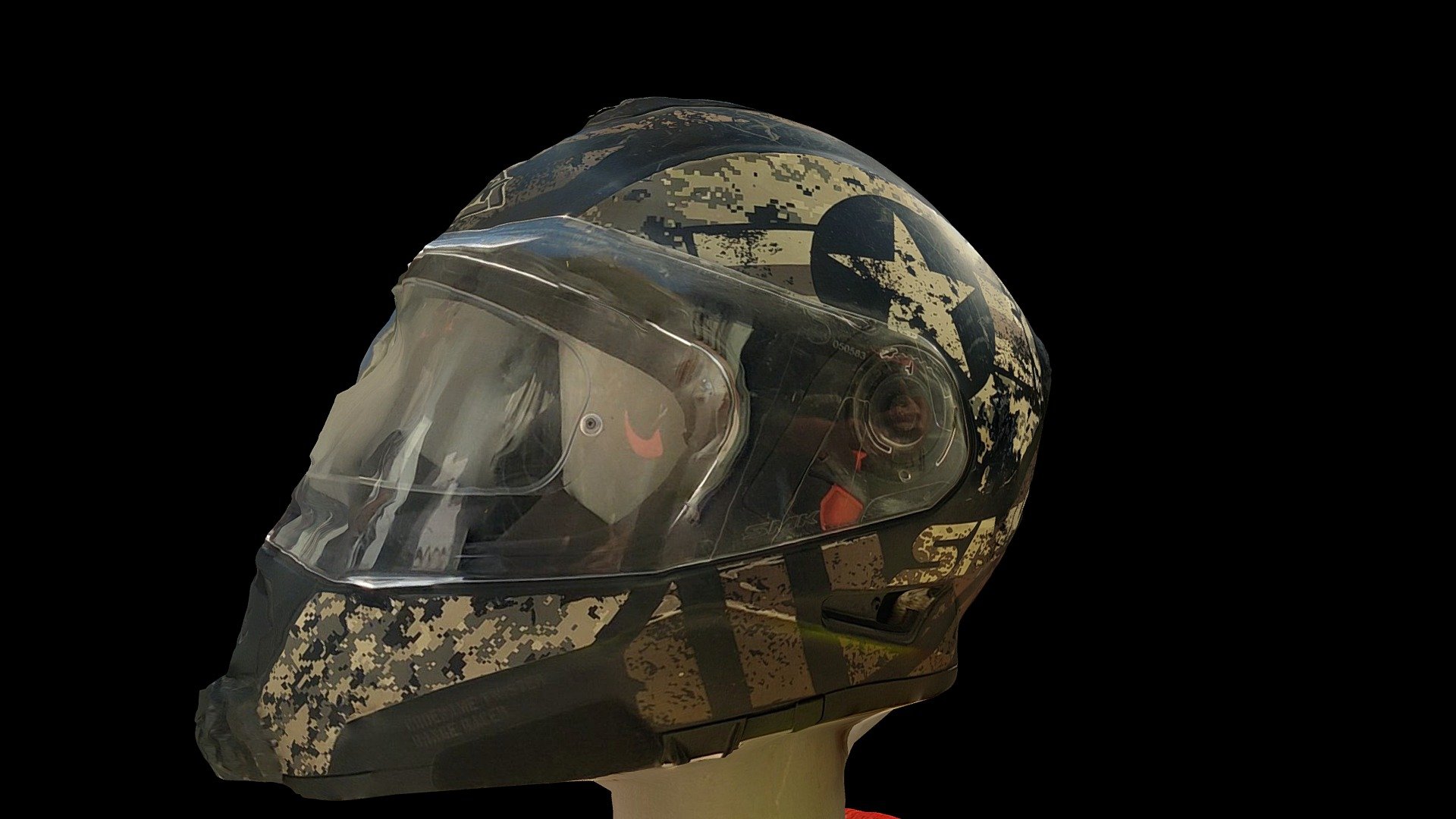 Helmet smk - Download Free 3D model by mdjvdali [e3f7f73] - Sketchfab