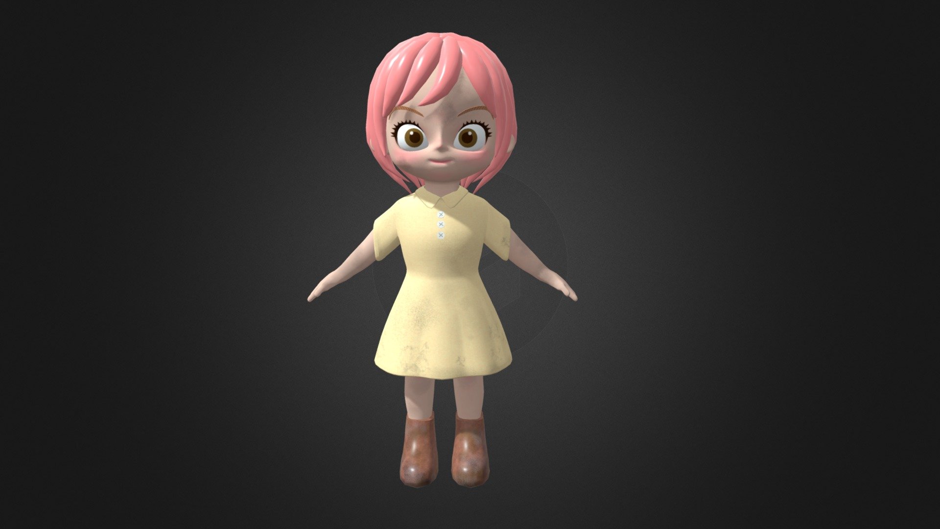 Mina Texture - 3D model by mikichanee2 (@bon9103) [e3f7fbf] - Sketchfab