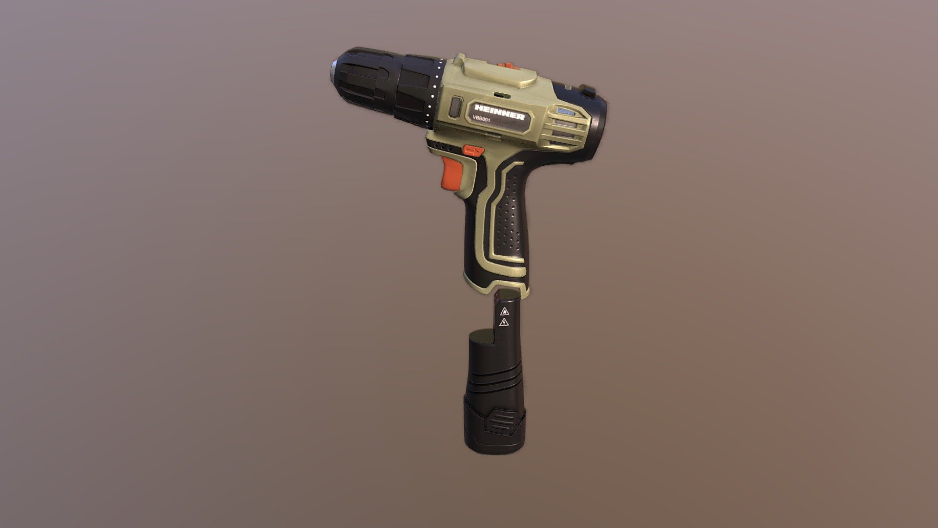 HandDrill - 3D model by 3D PiKSzel (@pikszell) [e3fa06f] - Sketchfab
