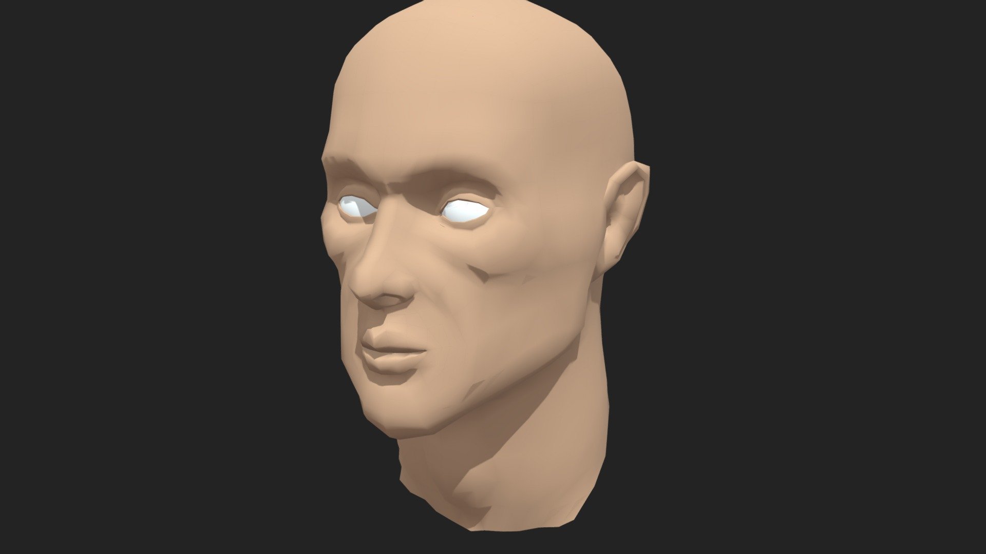 Human Head Base Mesh - Download Free 3D model by ferrumiron6 [e3fa4d8 ...