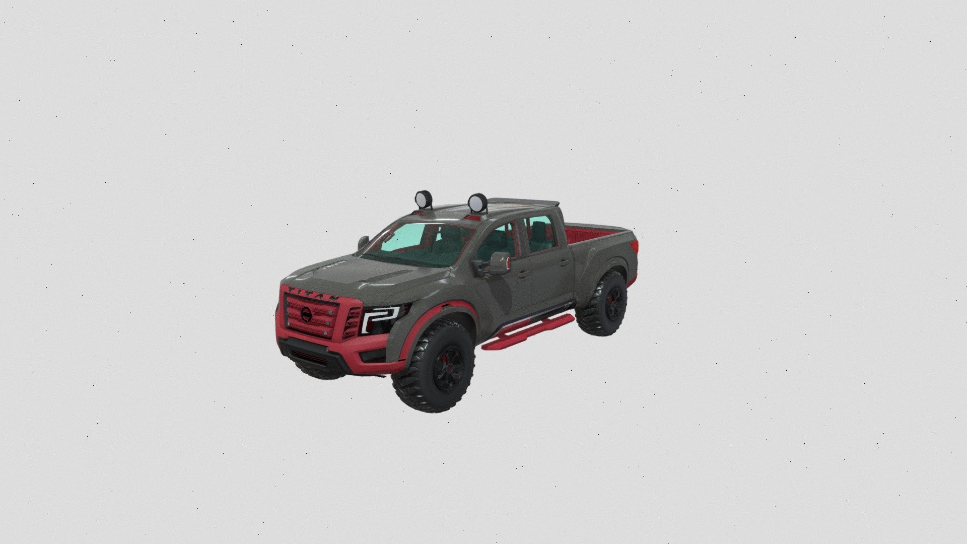 Nissan 4x4 Upgrade - Download Free 3D model by Alien1974555 [e3fb37e ...