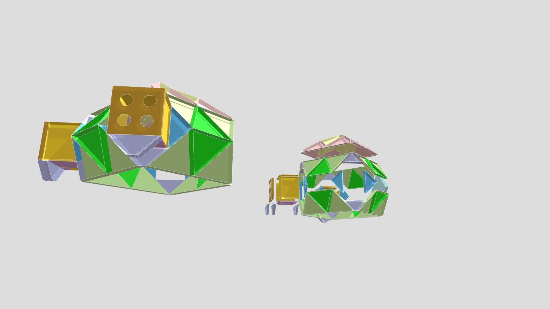 Module Space-Box - 3D model by VI (@b.cobalt) [e3fb3ea] - Sketchfab