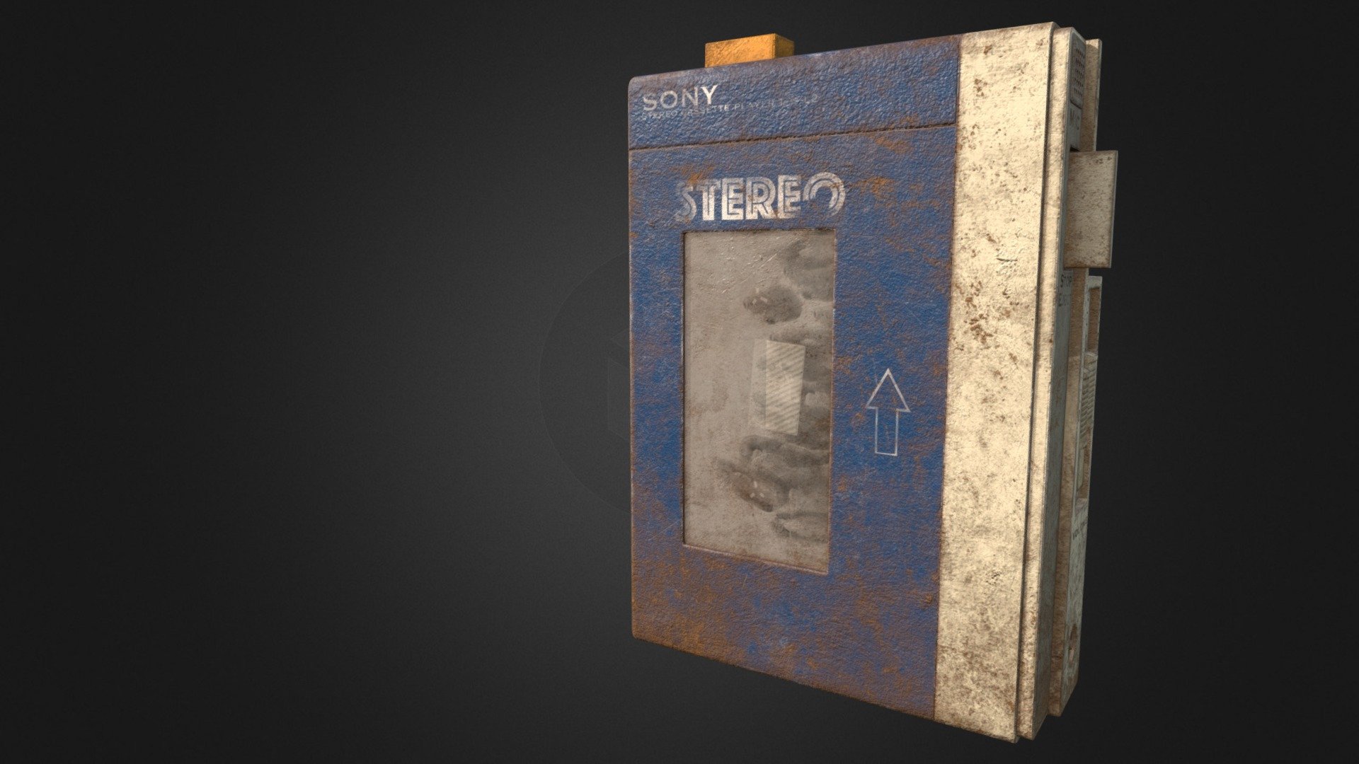 Walkman - 3D model by TristanLStrickland [e3fbcf4] - Sketchfab