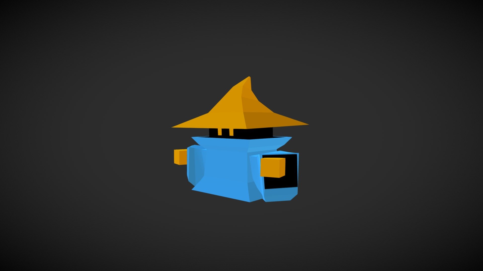 Black Mage - 3D model by RutgerSlopsema [e3ffd25] - Sketchfab