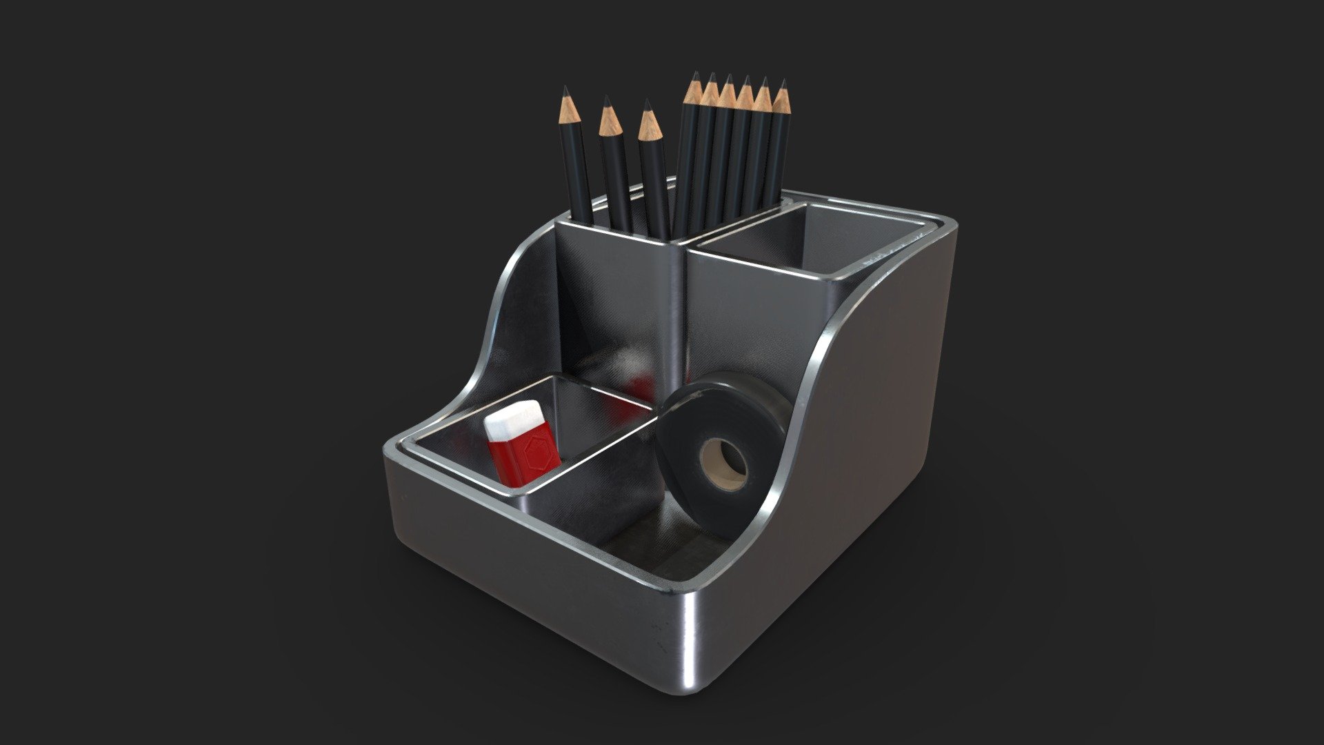 Desk Utensils 003 - Buy Royalty Free 3D model by rickmaolly [e400fd3 ...