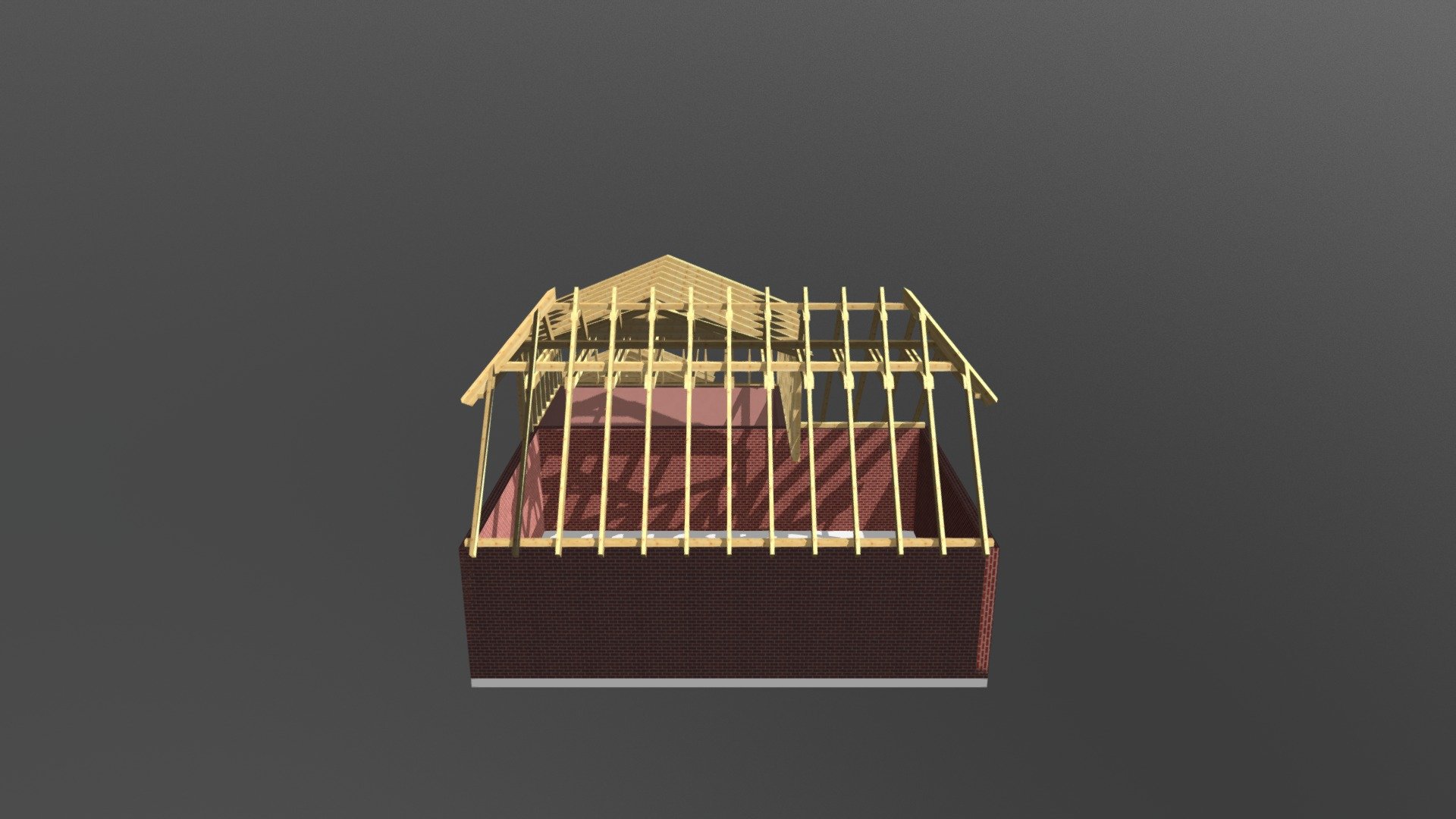 Zarrendorf_komplett neues Dach - 3D model by zimmerer [e401a52] - Sketchfab