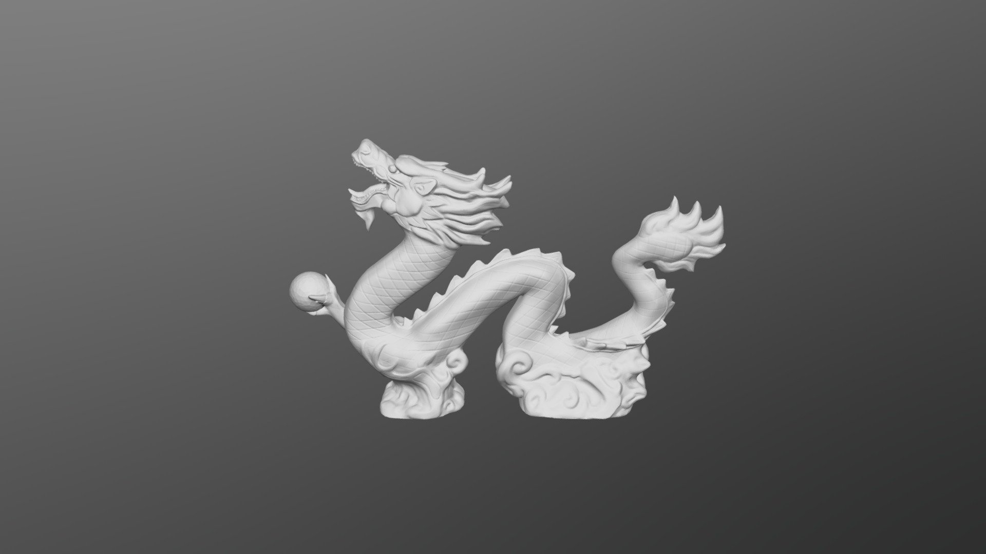 Dragon Statue - 3D model by omana [e401d56] - Sketchfab