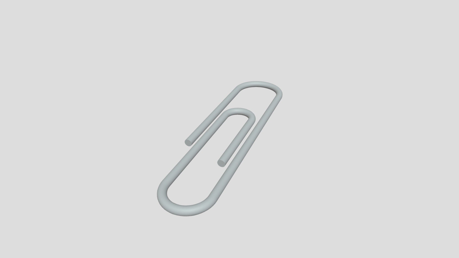 Papper Clip - Download Free 3D model by eoxys [e401dfa] - Sketchfab
