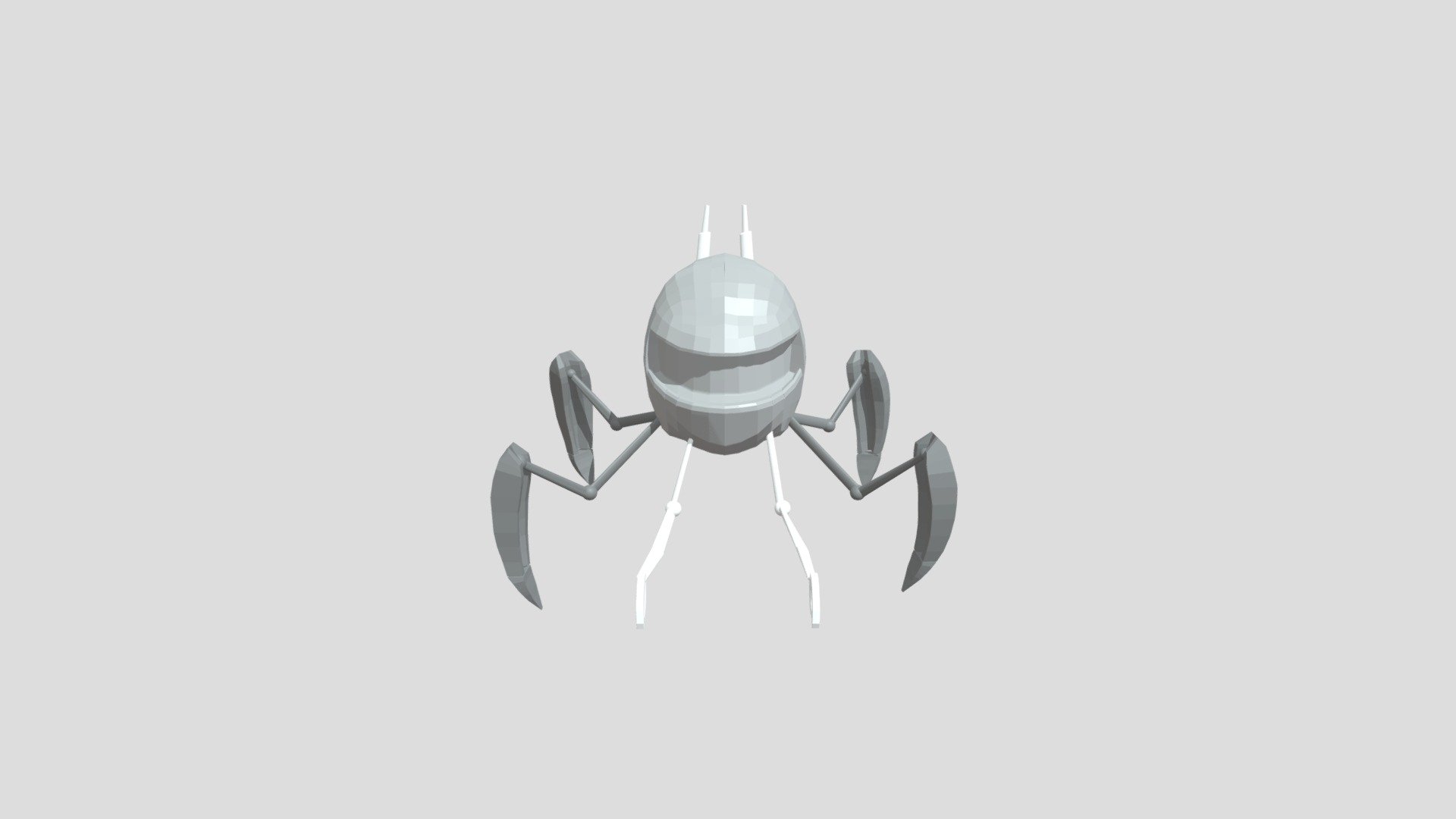 cyber-Bot - 3D model by divin.west [e40217d] - Sketchfab