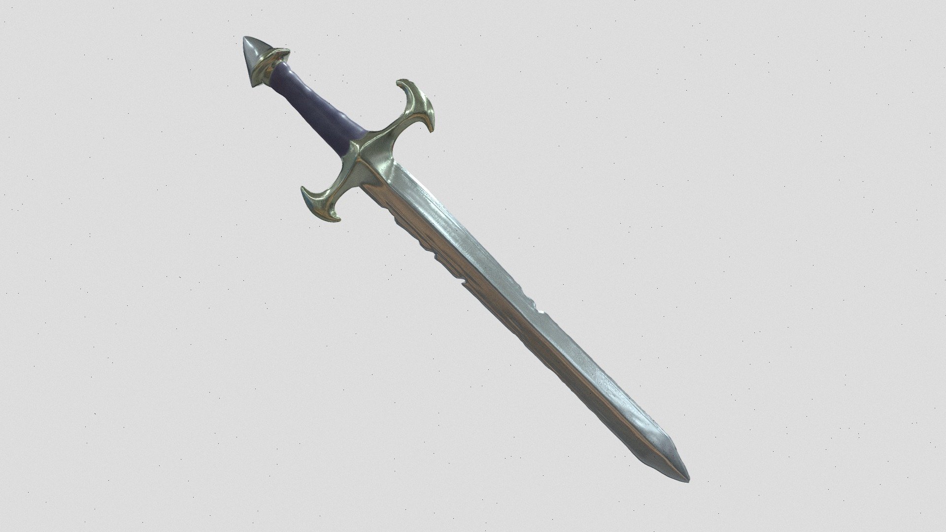 Long-bladed Fantasy Sword - Download Free 3D model by Emm (@edemaistre ...