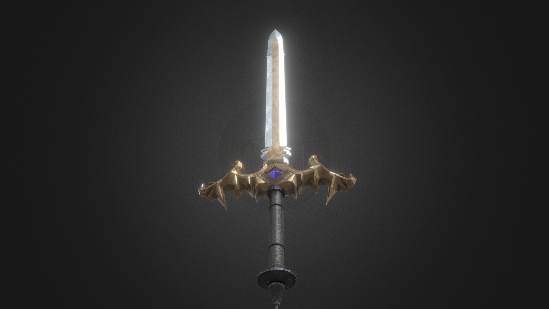 Fantasy Sword - Download Free 3D model by KRei (@krei1012) [e40383d ...