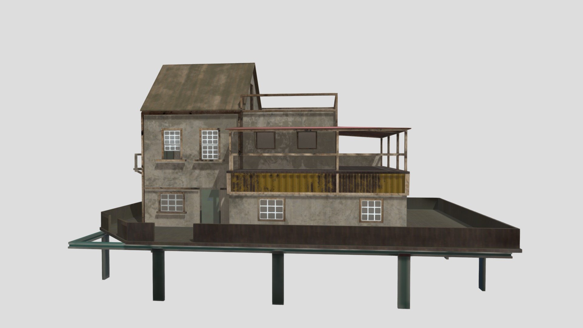 Sea House - Download Free 3D model by A9908244 [e40800c] - Sketchfab