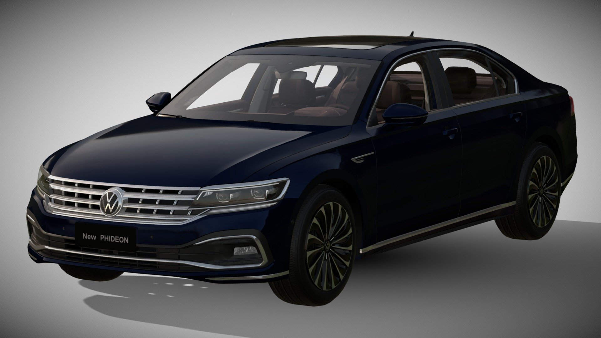 2021 Volkswagen Phideon 380 TSI - Download Free 3D model by Ddiaz ...