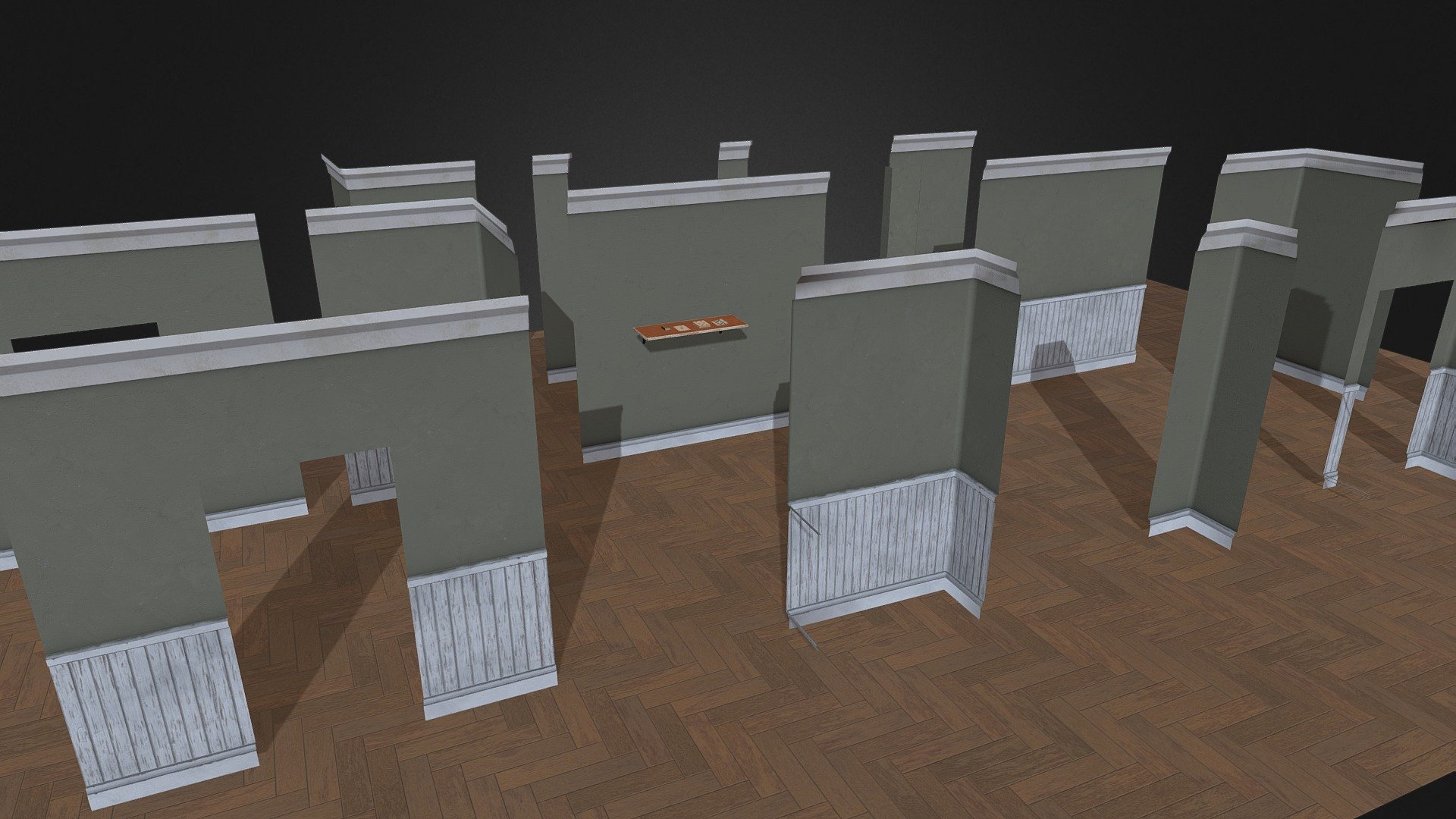 Modular Walls - PBR - Buy Royalty Free 3D model by Tim H ...