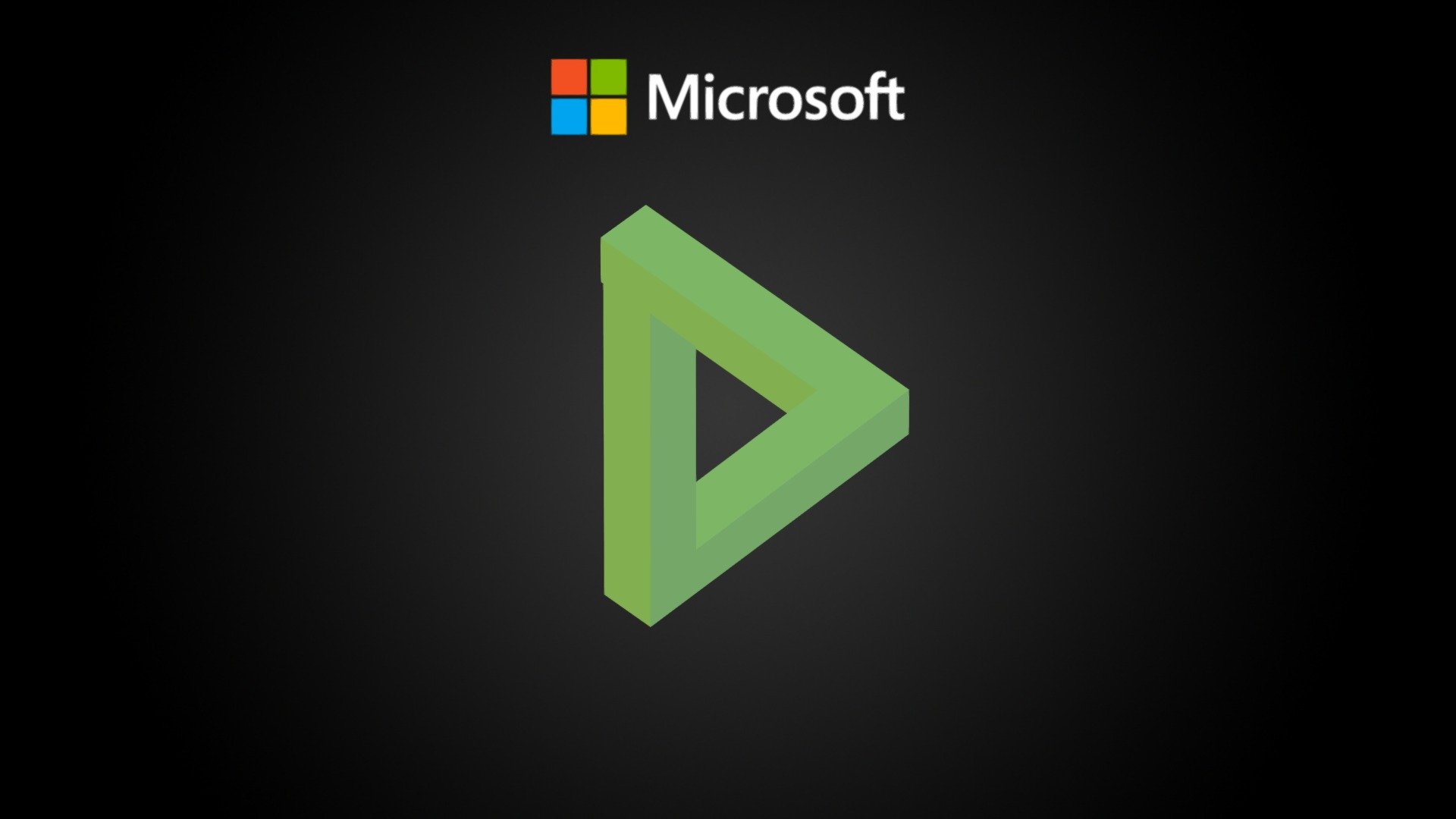 Penrose Triangle - Download Free 3D model by Microsoft (@microsoft ...