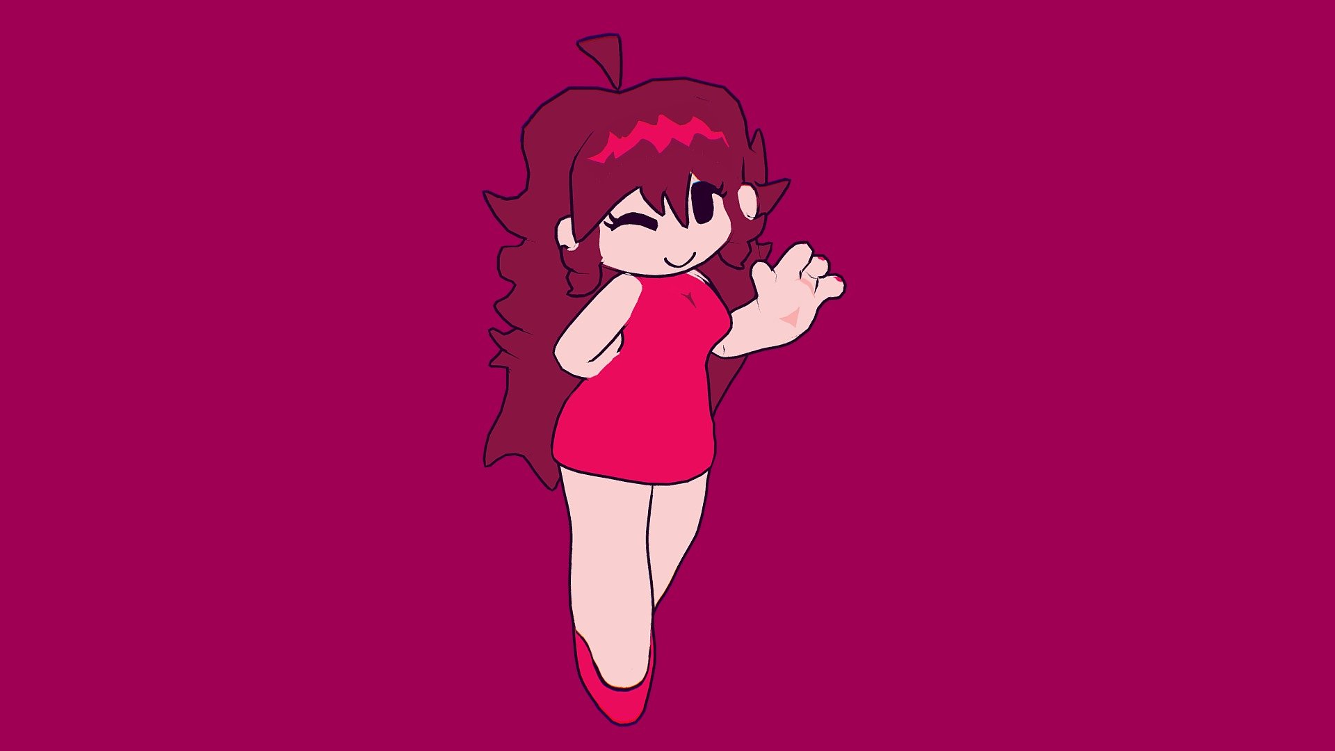Girlfriend - 3D model by moonbunnydee [e40aec4] - Sketchfab