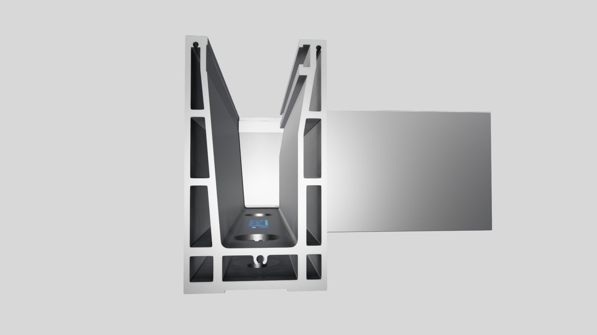 50 X 90 U Channel Corner - 3D model by Pro_Hardware (@prohardware.cad ...
