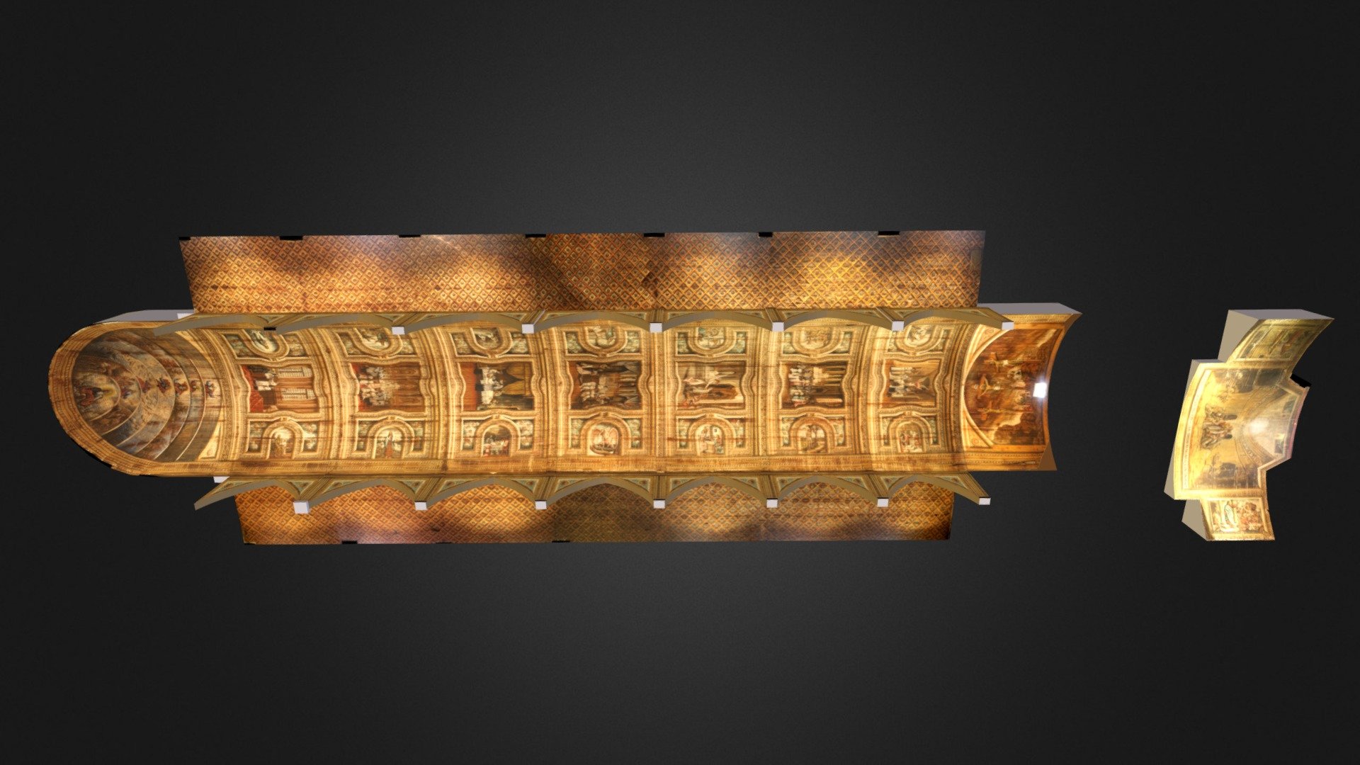 Sibonga Church Ceiling Paintings - 3D model by Project Kisame ...